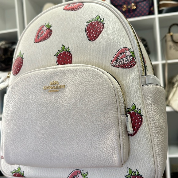 Bags | Coach Strawberry Backpack | Poshmark
